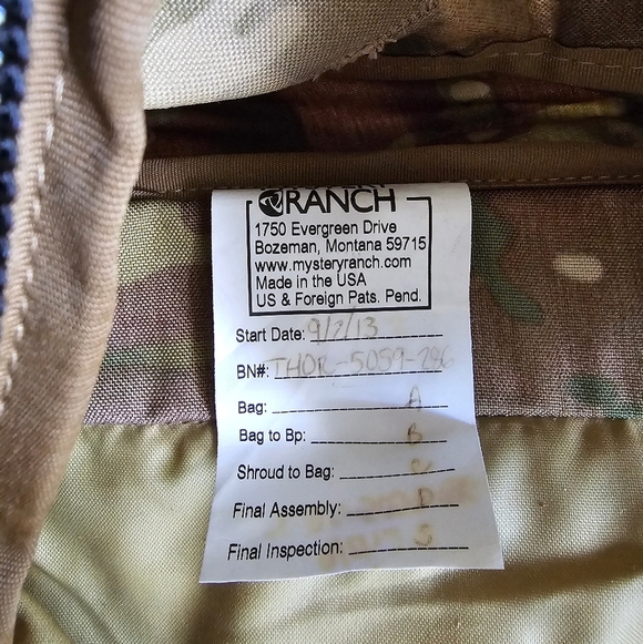 MYSTERY RANCH | Bags | Mystery Ranch Thor Jammer Nsw Eod Socom Crye ...